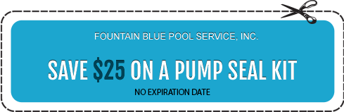 Pool Service Coupons | Fountain Blue Pools