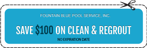 Pool Service Coupons | Fountain Blue Pools